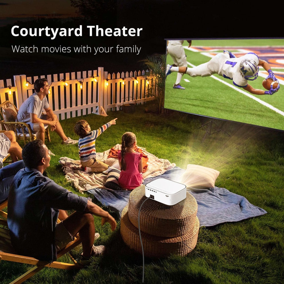 Home Theater Projector "BYINTEK K45 Elite Version" with AI Auto-focus – Projectors Dimensions